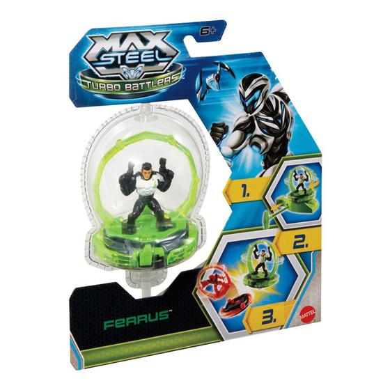Max Steel Turbo Battlers Ferrus - Mattel - Bonecos - Magazine Luiza