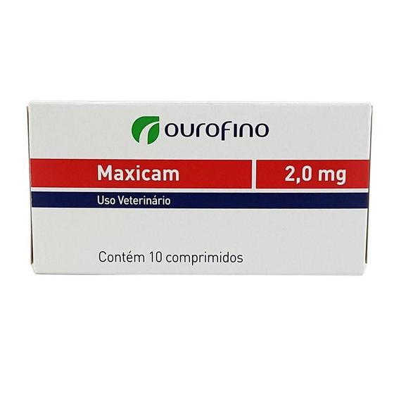 Maxicam - 2 mg - Ouro Fino - Anti-Inflamátório - Magazine Luiza