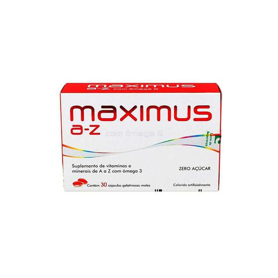 Maximus A-Z 30 cápsulas Zero Açúcar - Cifarma - Fitoterápicos e ...