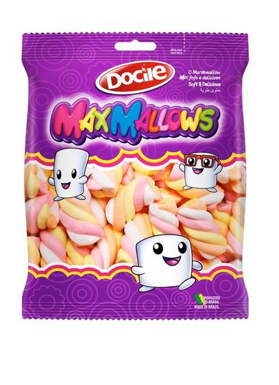 Maxmallows colorido twister 250g - docile - Marshmallow - Magazine Luiza