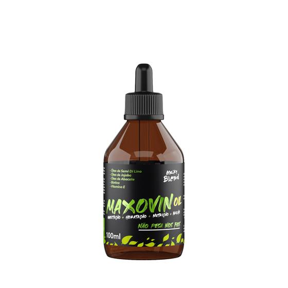 Maxy Blend Maxovin Oil Umectação E Finalização 100Ml - Óleo Capilar ...