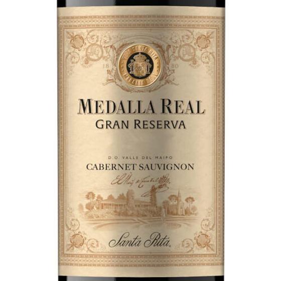 Medalla Real Gran Reserva Cabernet Sauvignon - SANTA RITA - Vinho - Magazine Luiza