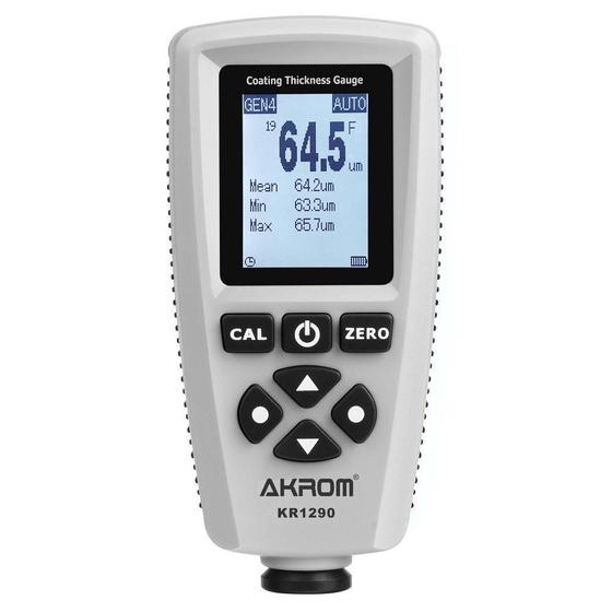 Medidor De Espessura De Camadas Com Datalogger - Kr1290 - Akrom ...