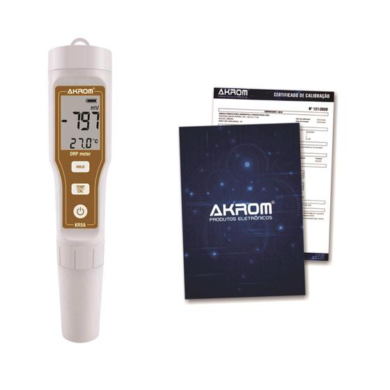 Medidor De Orp Com Certificado De Calibração - Akrom Kr56 - Luxímetro ...