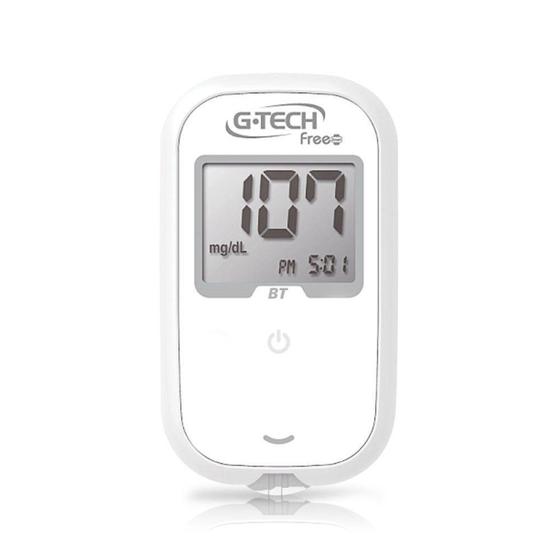 Medidor Glicose Gtech Free Smart Resultado Seguro Compacto - G-Tech ...