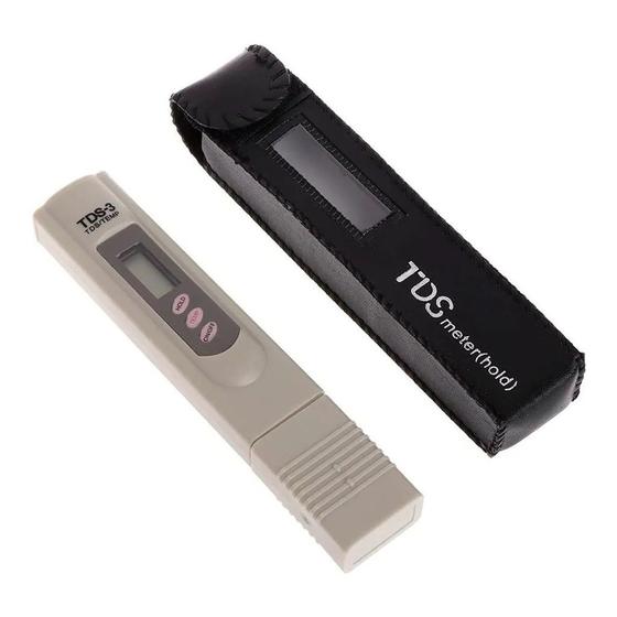 Medidor Sólidos Totais Dissolvidos Da Água Temperatura Digital Profissional TDS - B-MAX ...