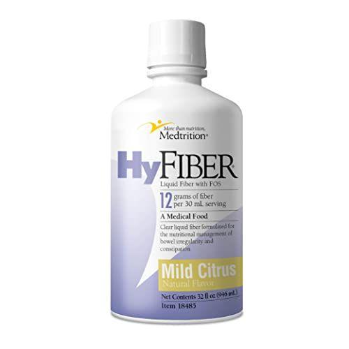 Medtrition HyFiber Líquido Diário Regula Intestino 12g Fibra Solúvel 4 ...