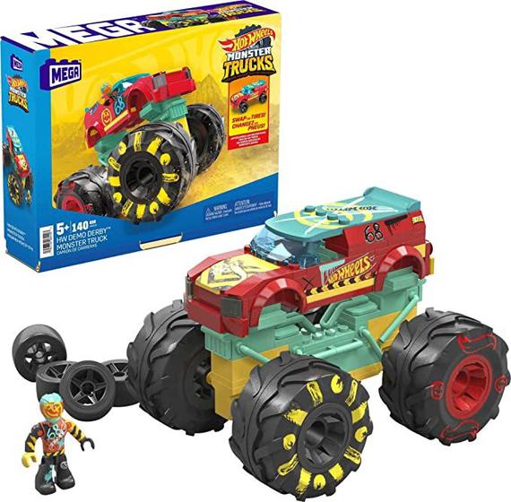 Mega Blok - Monster Trucks - Hot Wheels MATTEL - Mega Bloks - Carrinho ...
