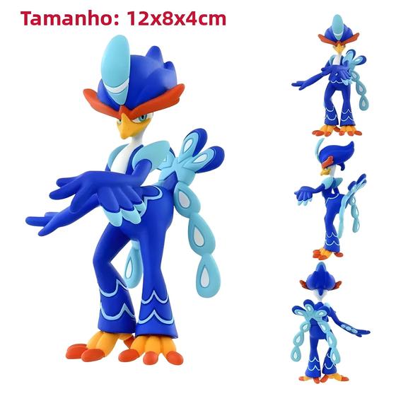 Mega Garchomp Dialga Piplup Charcadet PVC Action Figure Brinquedos ...