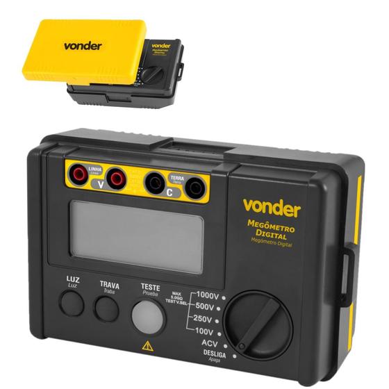 Megometro Profissional Digital Compacto 5,5gh Vonder - Vonder Cross ...