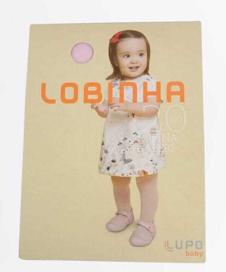 Meia Calça Infantil Bebê Fio 20 Lobinha Lupo - Meia-Calça Infantil ...
