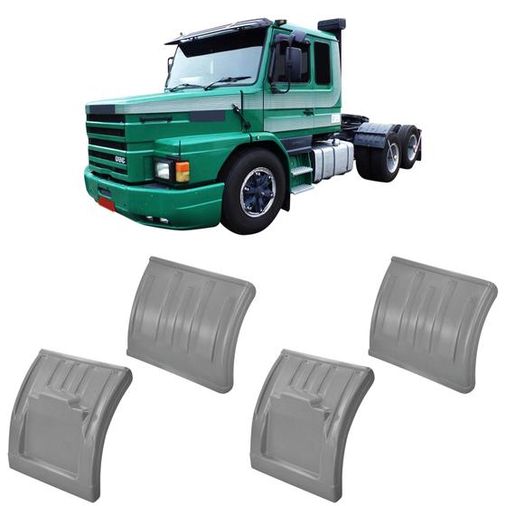 Meio paralama tração caminhão sc 112 113 dianteiro traseiro ( kit c/ 4 ...