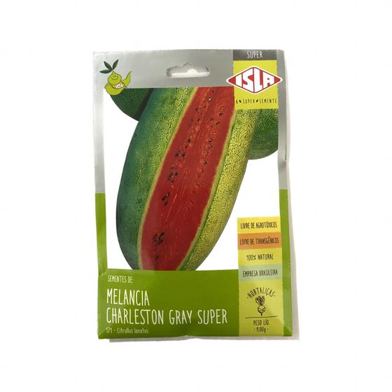 Melancia Charleston Gray Super - 9gr de Sementes - ISLA - Sementes ...