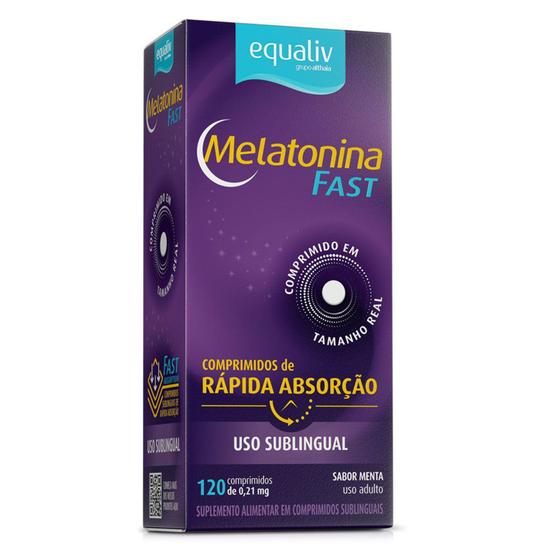 Melato Fast - sabor Menta (120 comprimidos) Equaliv - Vitaminas A-Z ...