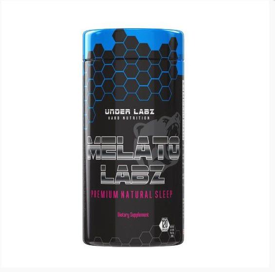Melato Labz 120 caps - Under Labz - durma melhor 120 DOSES - Coenzima ...