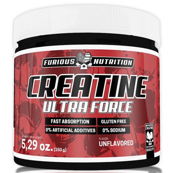 Melhor Creatine Ultra Force Pote 150g Absorção Ultra Rápida - Furious ...