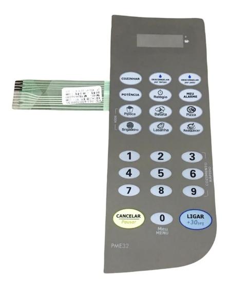 Membrana Teclado Forno Micro-Ondas Philco PME 32 / PMS 31 - TND - Peças ...