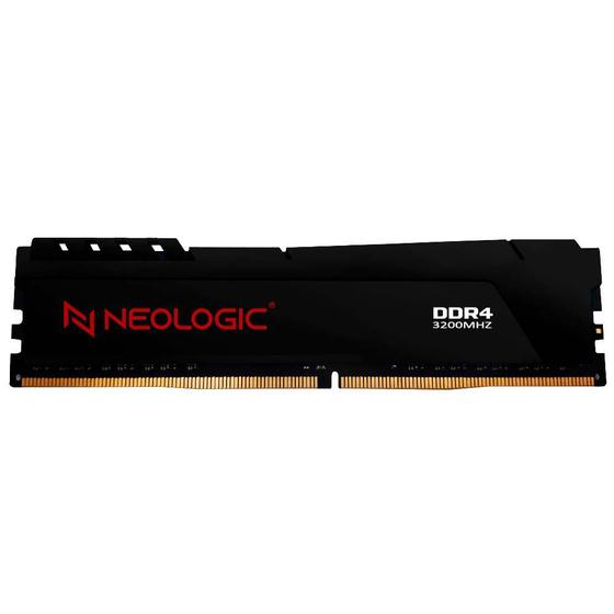 Memoria gamer neologic 8gb ddr4 u-dimm 3200mhz cl16 com dissipador nl-8gb-3200 - Memória RAM ...