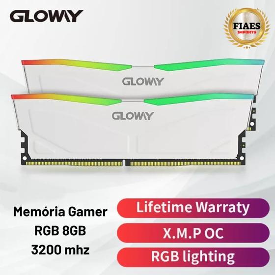 Memória gloway 8gb (1x 8 GB) DDR4 3200 MHZ Rgb - Memória RAM - Magazine ...