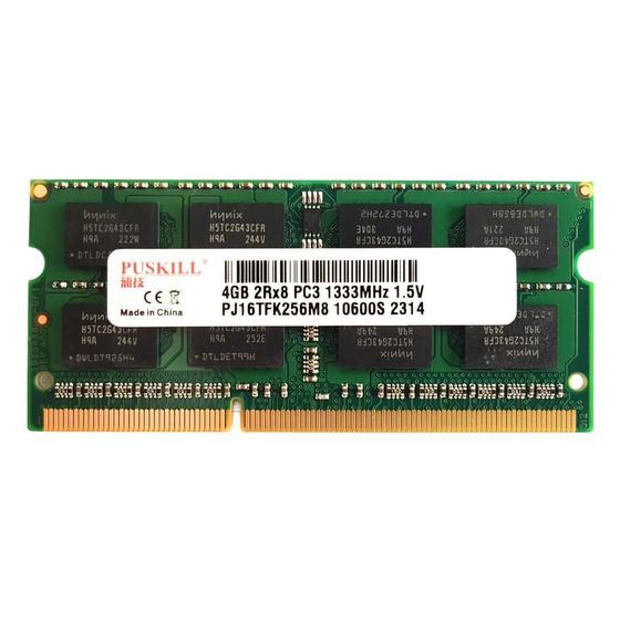 Memória Ram 4Gb Ddr3 1333Mhz Notebook Acer E1-571 E1-531 - Puskill ...