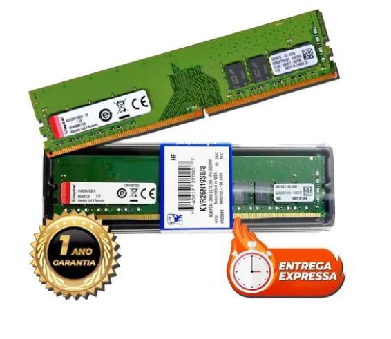 Memória Ram 8gb Ddr4 Kingston Kvr26n19s8/8 Garantia 1 Ano - 4Gamers ...