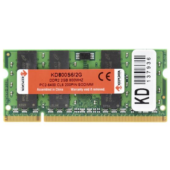 Memoria ram ddr2 notebook 2gb 800mhz - Keepdata - Memória RAM ...