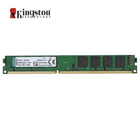 Memória Ram Kingston desktop 8GB 1600Mhz 1.5v DDR3 CL11 - KVR16N11/8 - Memória RAM - Magazine Luiza