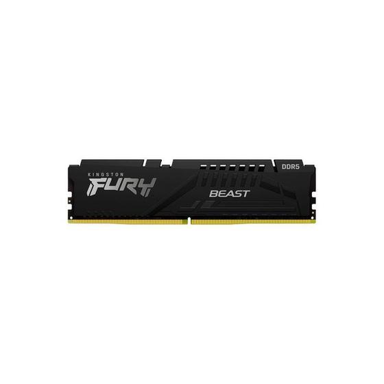 Memória Ram Kingston Fury Beast 16Gb Ddr5 6000 Mhz 1X16 Preto Kf560C40Bb 16 - Memória RAM ...