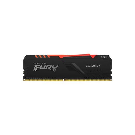Memória Ram Kingston Fury Beast Ddr4 16Gb 3200Mhz Rgb Preto Kf432C16Bb1A 16 - Memória RAM ...