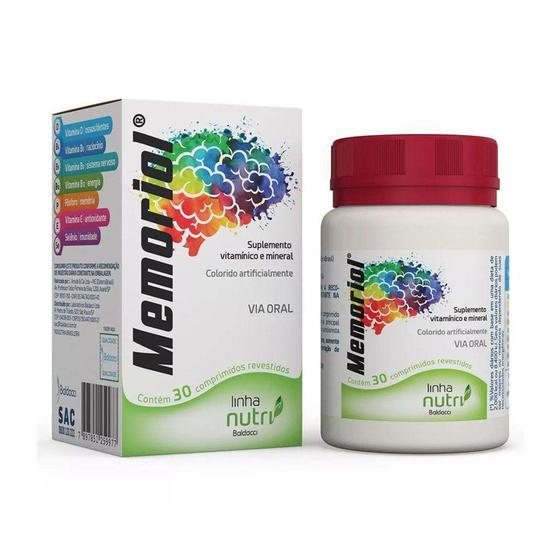 Memoriol c/ 30 Comprimidos - Medicamentos - Magazine Luiza