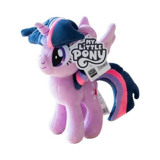 Meninas My Little Pony Brinquedo De Pelúcia Twilight Sparkle Fluttershy Pinkie Pie Boneca De ...
