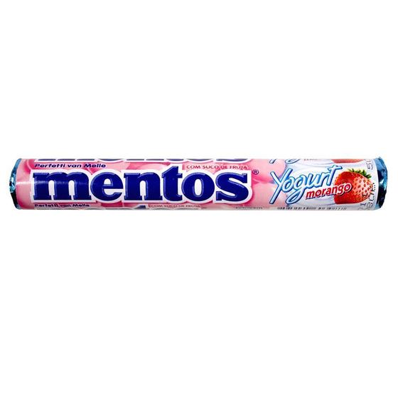 Mentos Stick Mentos Morango e Iogurte 37,5 gramas - Balas - Magazine Luiza