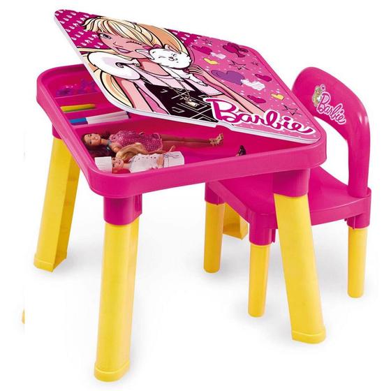 Mesa de Atividades da Barbie - FUN - Mesa de Atividades - Magazine Luiza