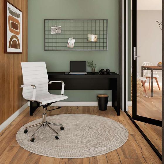 Mesa de Escritório Retangular Sandy Preto - Mobly - Mesas para ...