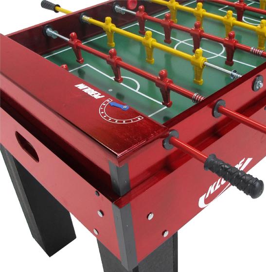 Mesa De Pebolim Com Varões Embutidos Klopf Cód. 1050 - Pebolim ...