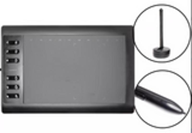 Mesa Digitalizadora 5080lpi Tela 11,6 Polegadas 8192 Níveis Preto Portátil - tomate - Mesa ...