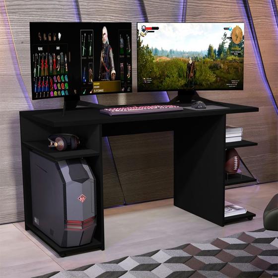 Mesa Escrivaninha Pc Gamer Grande e Barata para Computador - XP 1000 ...