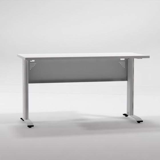 Mesa Gerencia 1.34 M Aretto Pandin Branco e Branco - Outros Móveis - Magazine Luiza