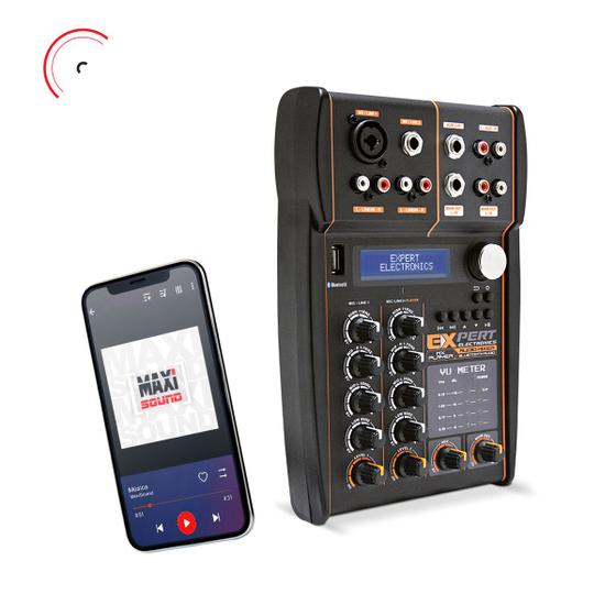 Mesa Mixer de Som Expert MX Player Bluetooth USB - Mesa de Som / Mixer ...