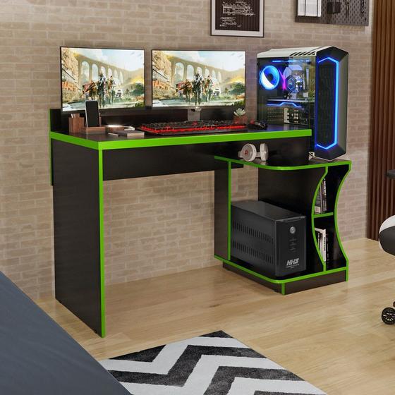 Mesa para Computador Gamer Valdemóveis - Valdemoveis - Mesa Gamer ...