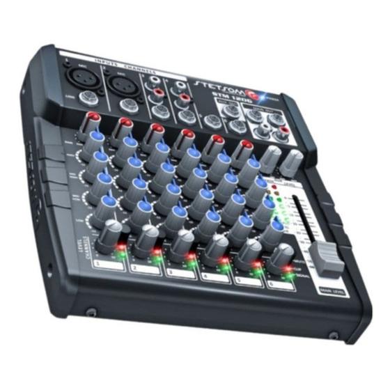Mesa Som Automotivo Stm1206 Stetsom 12v 6 Canais Eq Band Top - Mesa de ...