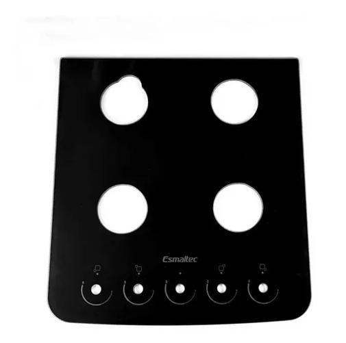 Mesa Vidro Tampo Para Fogão Agata Glass / Jade Glass 4 Bocas - Esmaltec ...
