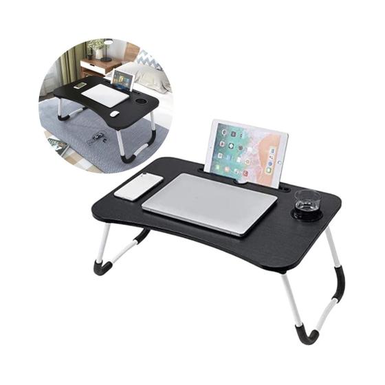Mesinha Dobrável para Notebook laptop Refeições Compacta Home Office ...