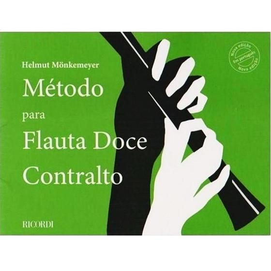 Método Flauta Doce Contralto Monkemeyer Helmut - RICORDI - Flauta Doce ...