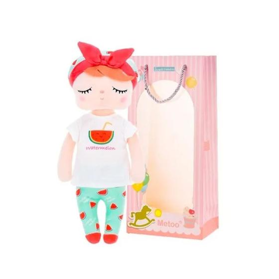 Metoo - angela fruta - melancia com sacola - Metoo Dolls - Bonecas ...