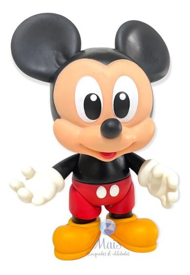 Mickey Mouse Boneco Vinil Articulado Brinquedo Original 26cm - Líder ...
