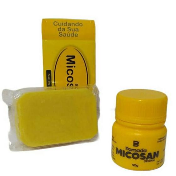 Micosan Kit 1 Sabonete 90g e 1 Pomada 50 Mais Benefícios - Micosan ...