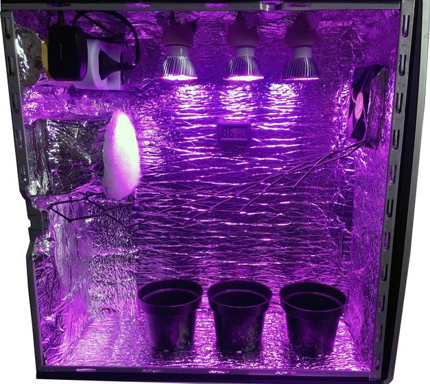 Micro Estufa Para Cultivo Indoor Pc Grow Filtro De Ar Carvão - Tech ...