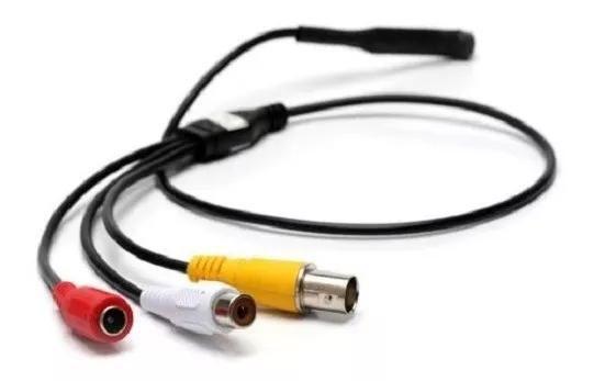 Micro Mini Câmera Espia Lente Noturna Microfone Ccd Pinhole - Rohs ...