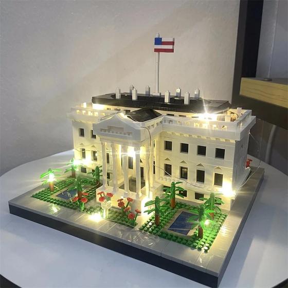 Micro Mini Edifício Do Capitolio Modelo Blocos Brinquedo Arquitetônico ...